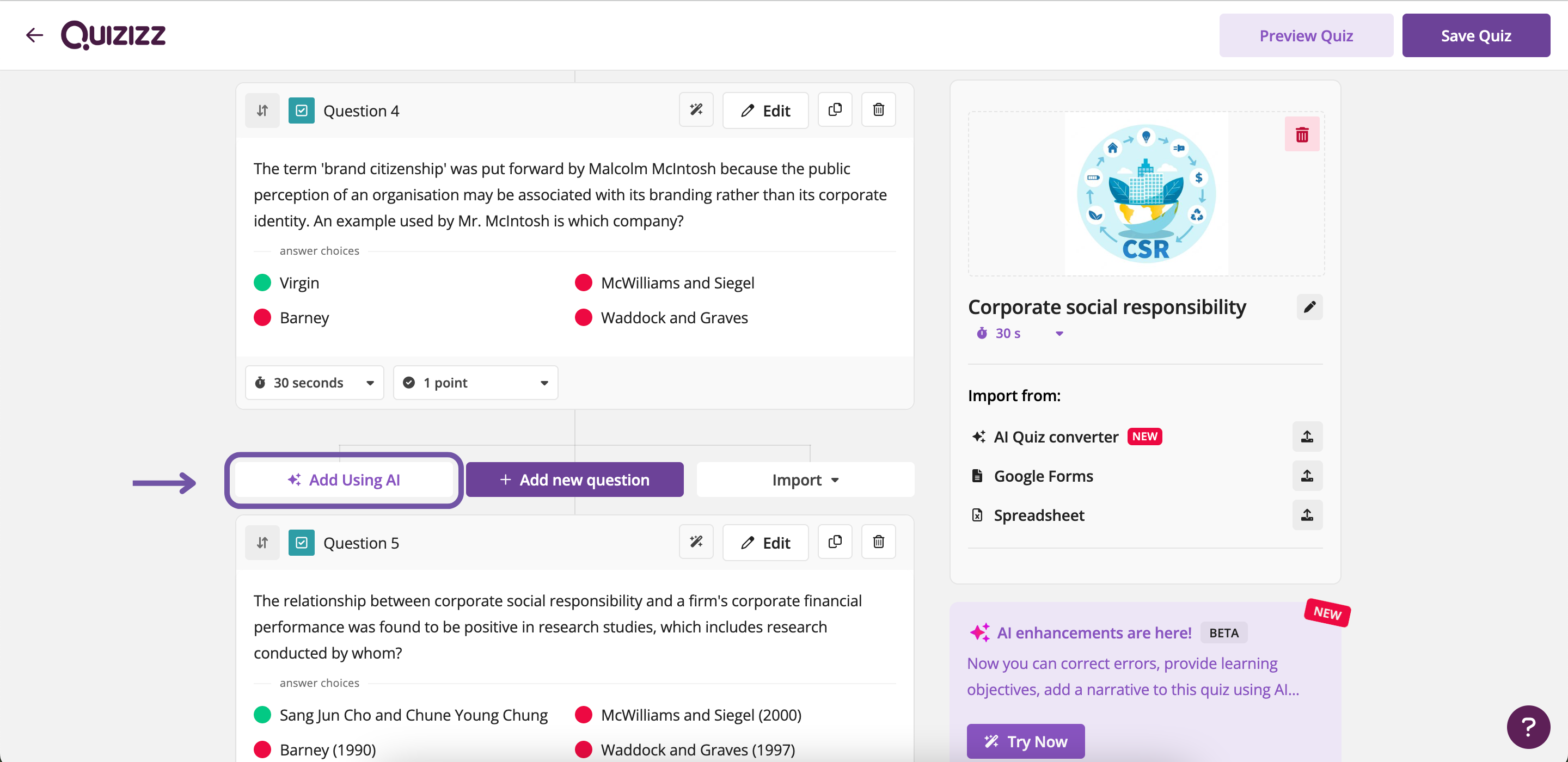 Automatically Generate Quizzes with AI – Quizizz for Work Automatically Generate Quizzes with AI – Quizizz for Work